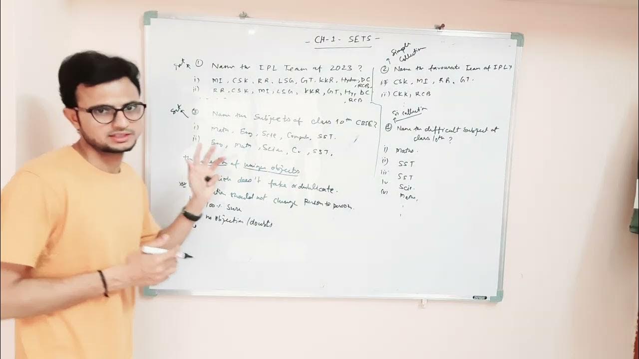 Class 11th ! SET theory ! Introduction - YouTube