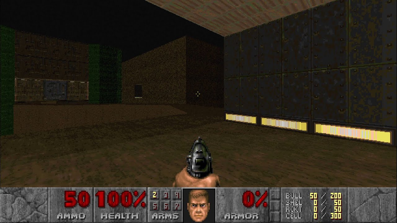 DOOM 2 CHAPTER HELL ON EARTH MAP THE CHASM - YouTube