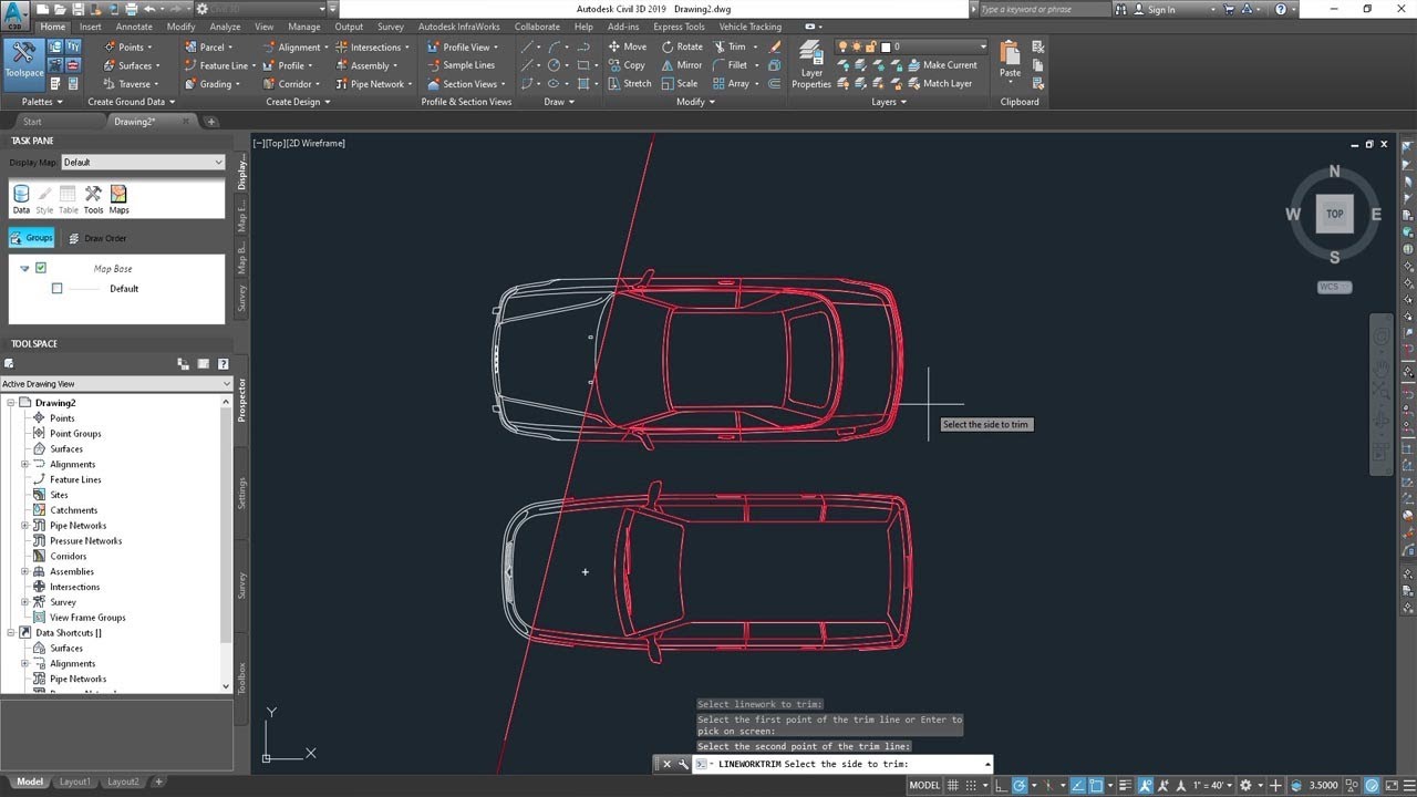 How To Trim An AutoCAD s Block In AutoCAD Civil 3d YouTube How To Trim An AutoCAD s Block In AutoCAD Civil 3d YouTube