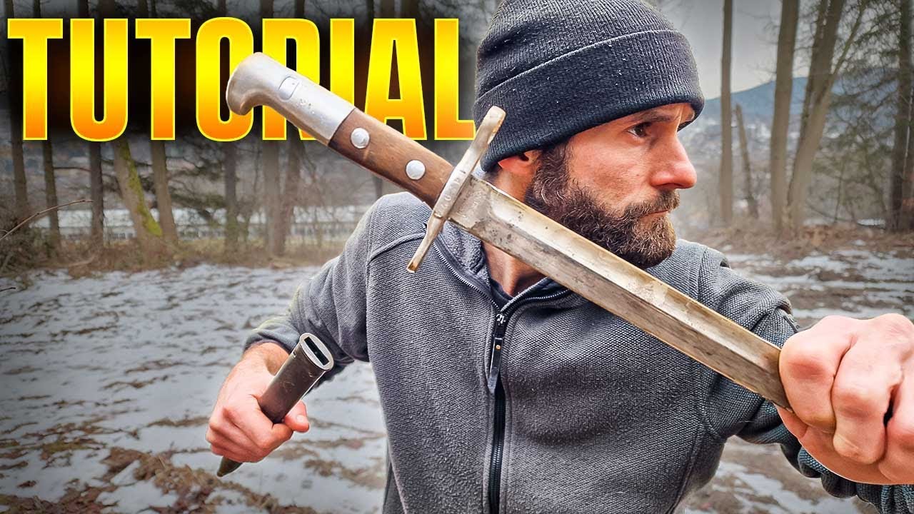 BACKHAND Knife Throwing Tutorial - YouTube