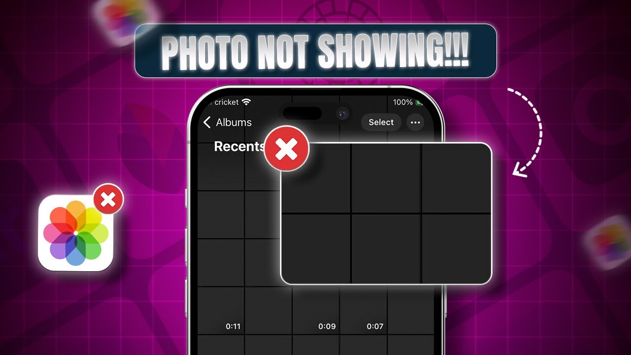 How to Fix Photos Not Showing in the Gallery on iPhone | iCloud Photos ...