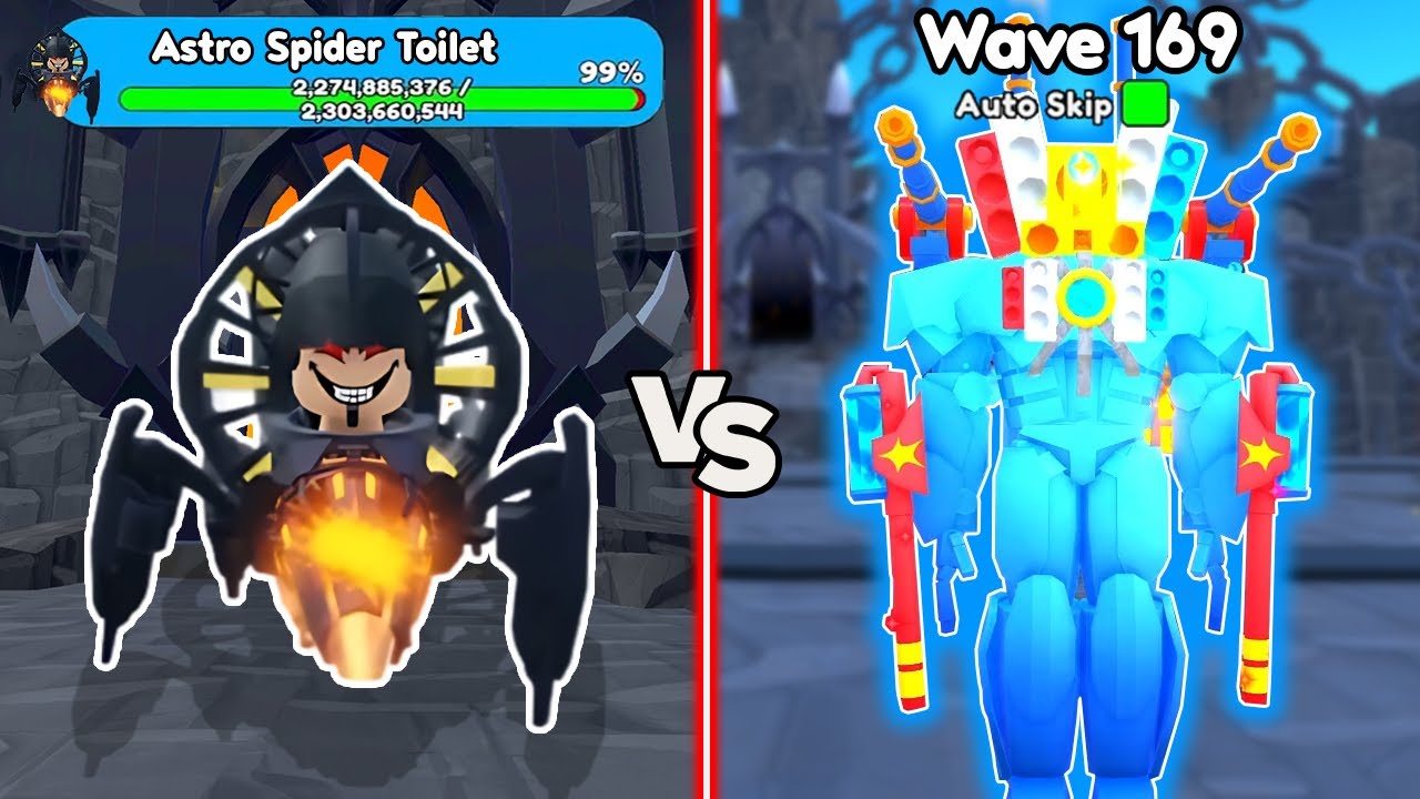 NEW AQUATITAN SPEAKERMAN UNIT VS GIANT ASTRO SPIDER TOILET BOSSES IN ...