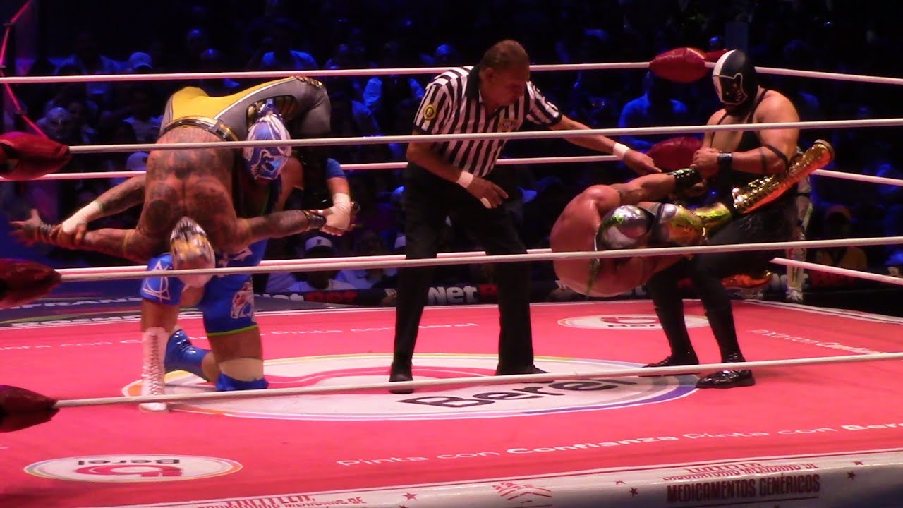 RESUMEN: Dark Panther y Blue Panther Jr vs. Crixus y Raider. Viernes ...