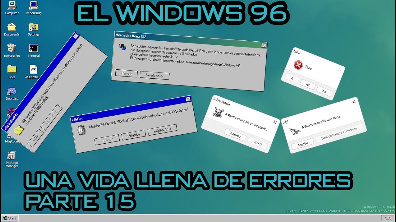 El Windows 96 - Una vida llena de errores parte 15 - YouTube
