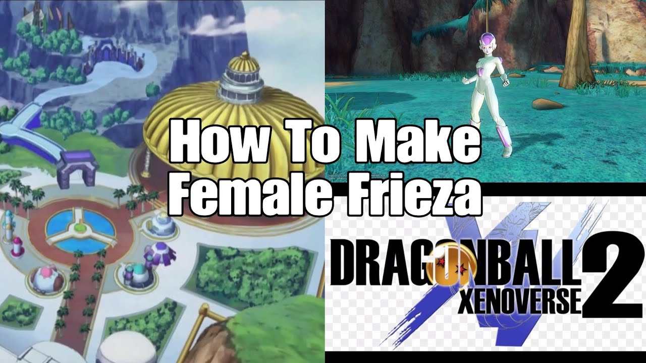 How to make female frieza dragon Ball xenoverse 2 character creation ...