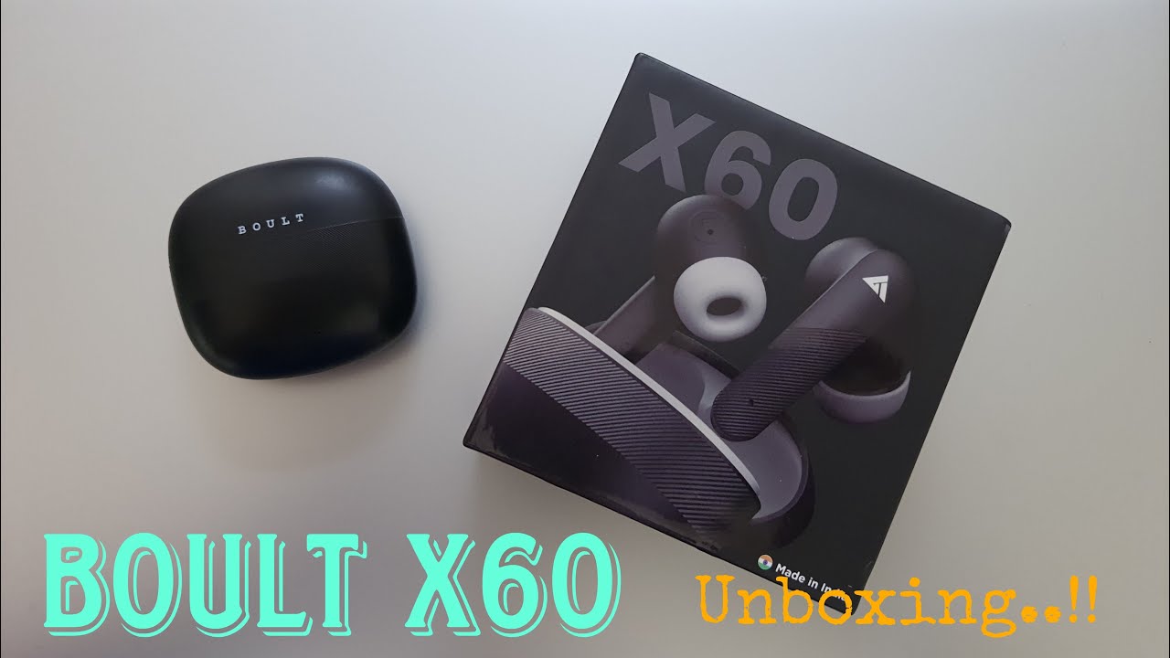 Boult X60 TWS unboxing video - YouTube