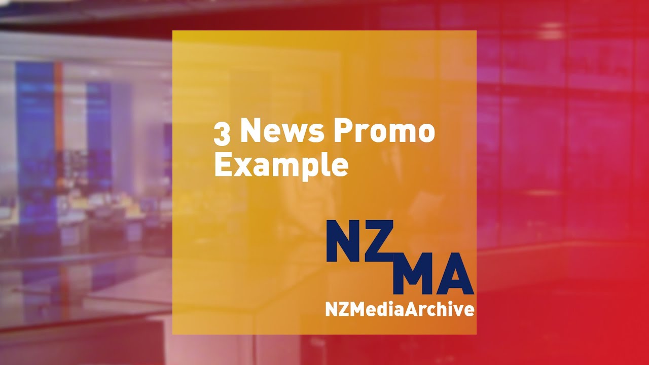 3 News Promo Example - YouTube