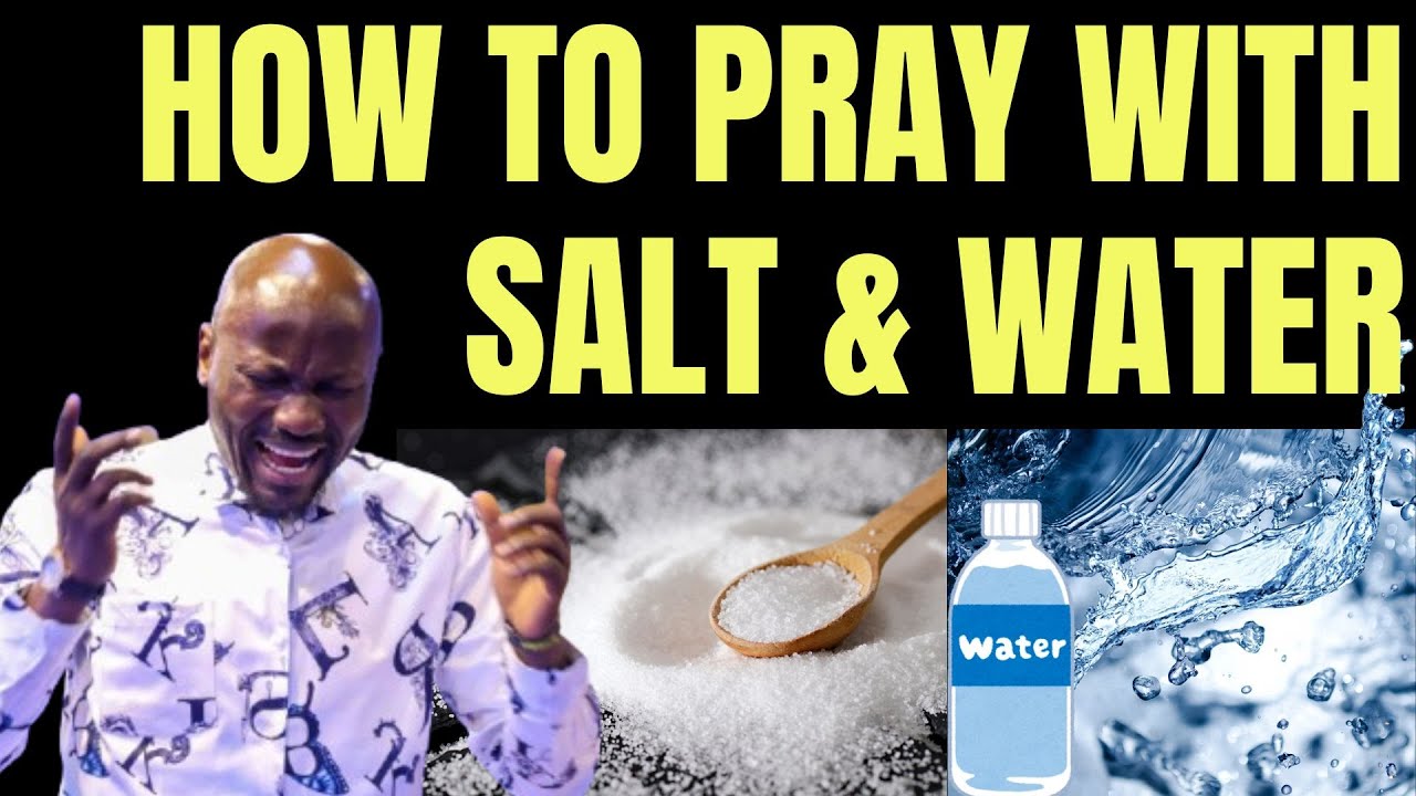 How to Pray with Salt and Water - Apostle Johnson Suleman Live Today in ...