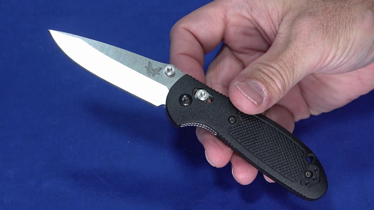 My New EDC: Benchmade Mini Griptillian - YouTube