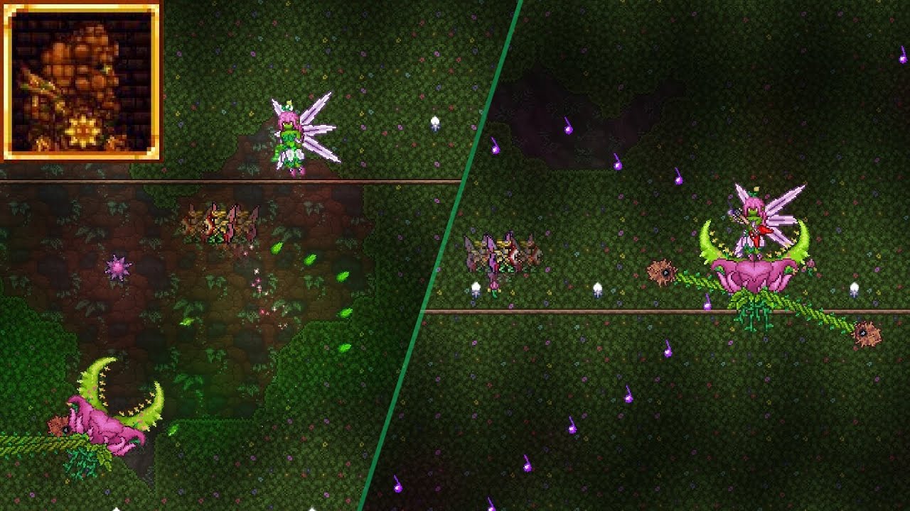 Reworked Plantera | Jungle Bosses rework mod - YouTube