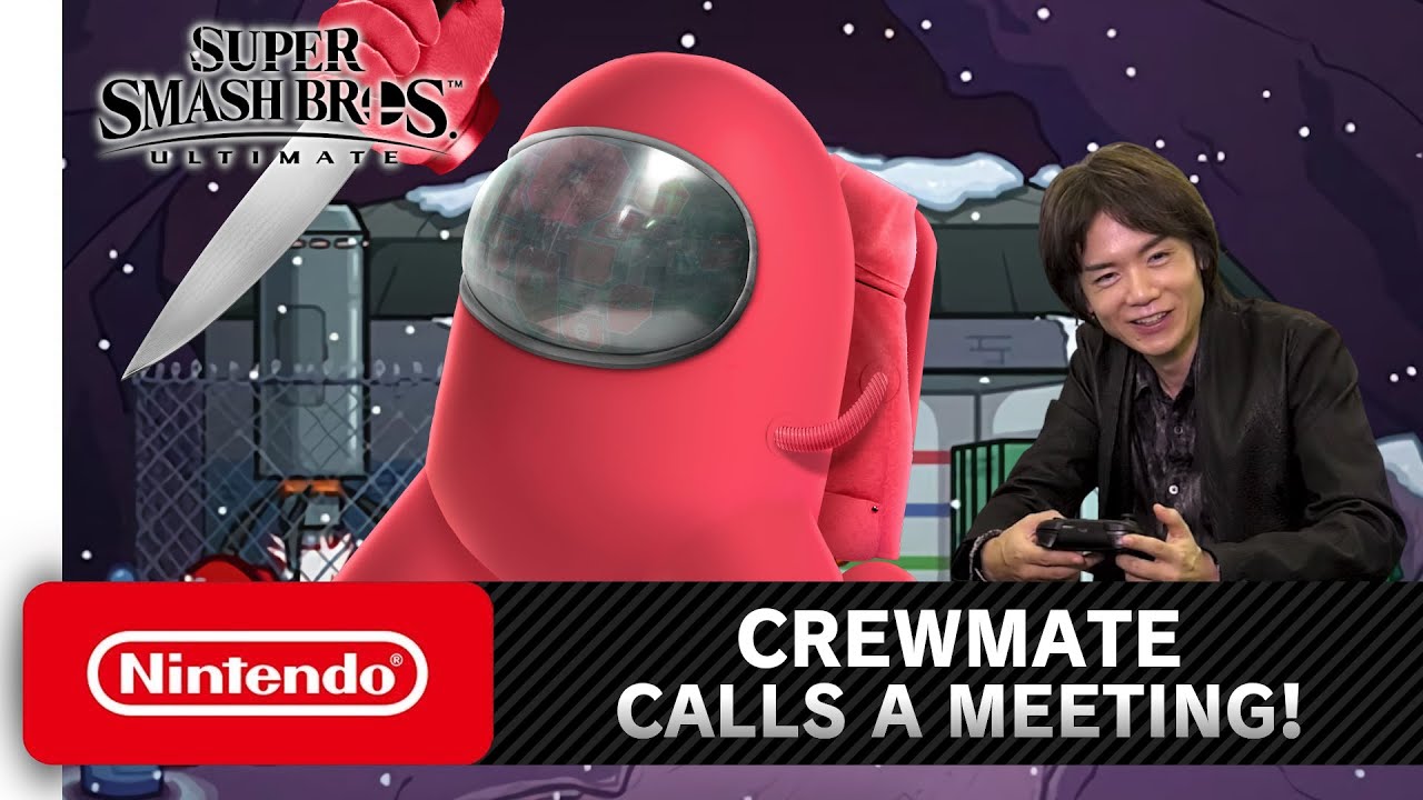 Super Smash Bros. Ultimate - Mr. Sakurai Presents "Crewmate" - YouTube