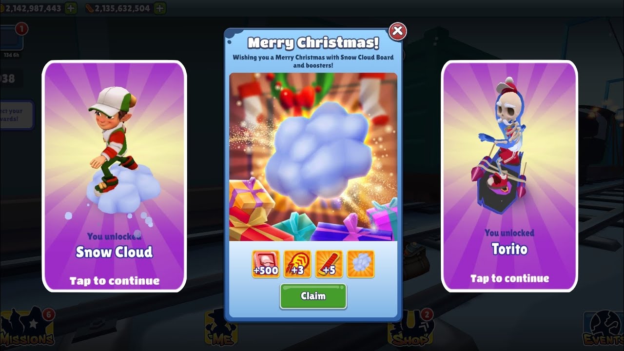 Merry Christmas Gift From Subway Surfers in Subway Surfers World Tour ...