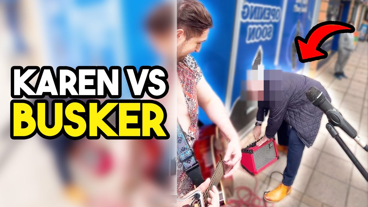 Karen Vs Busker 😲 | CATERS CLIPS - YouTube