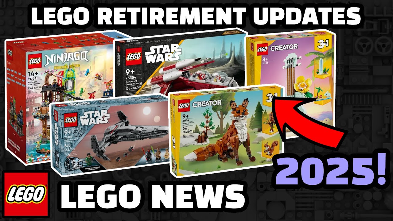 LEGO Set Retirement Updates | LEGO Investing News | LEGO Sets Extended ...