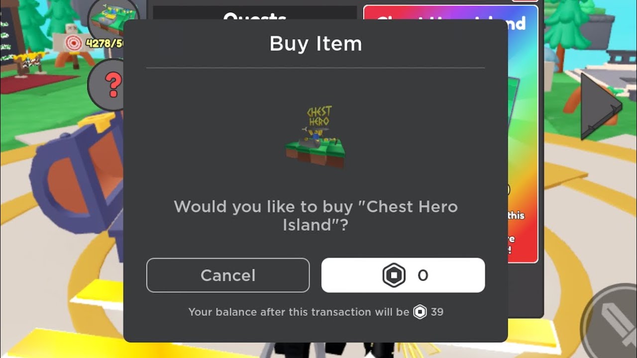Getting the Chest Hero Island UGC Limited | Chest Hero Simulator - YouTube
