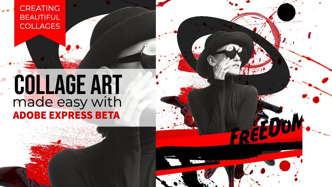 Adobe Express Beta Collage designs on Discord - YouTube