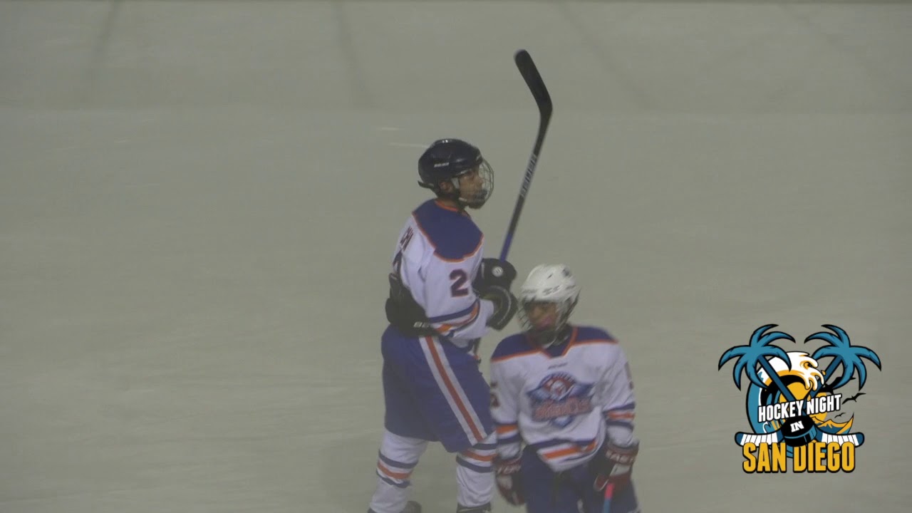 San Diego Jr Gulls vs LA Jr Kings Bantam A at Frozen Fairgrounds 12 26 ...