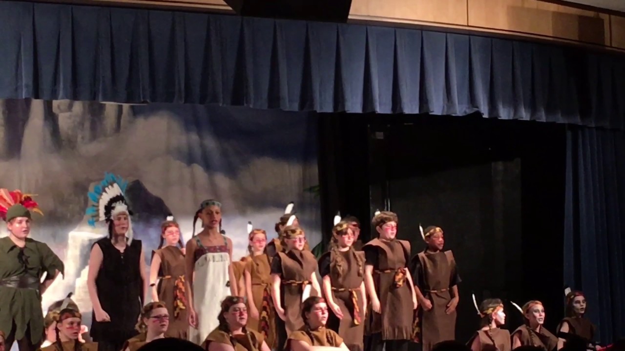 Peter Pan Jr Wareham Middle School play - YouTube