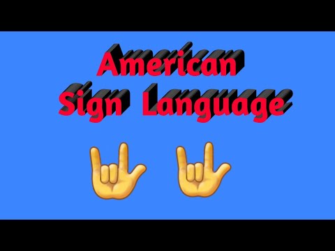 American Sign Language Lesson : How To Say Wal-Mart - YouTube
