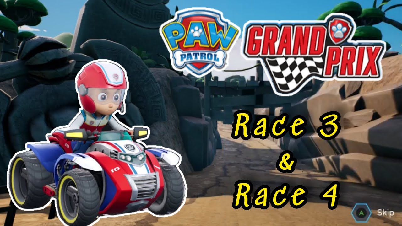 Paw Patrol : Race in The Jungle? 🏞️🏁 #pawpatrol #pawpatrolgame #racing ...