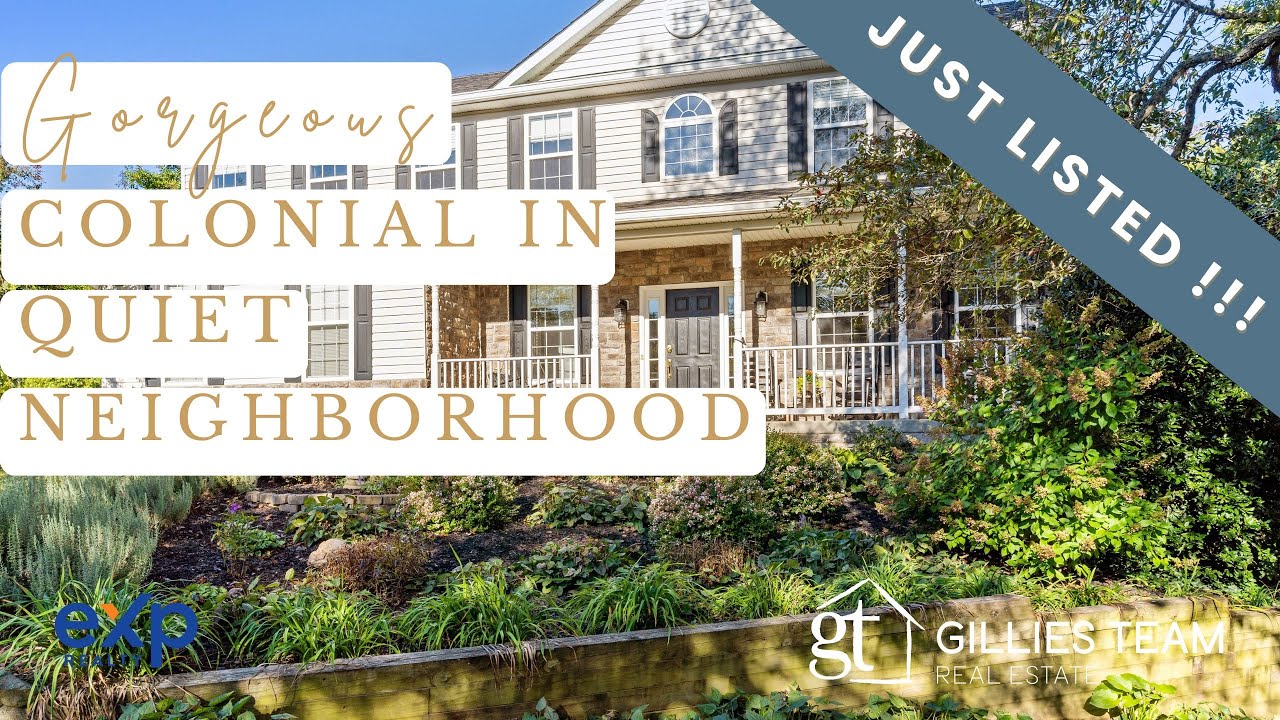 SOLD - Gorgeous Colonial in Quiet Neighborhood! - YouTube