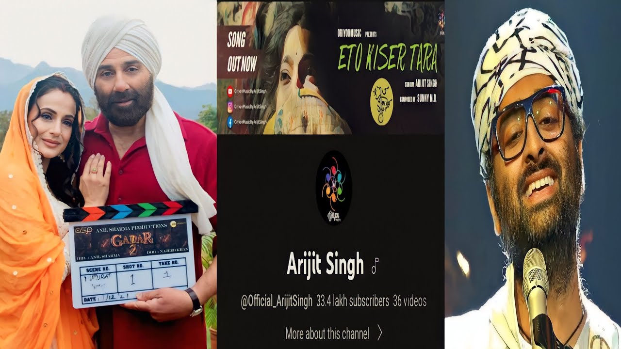 Jhom Jhom Song By Arijit Singh From Gaddr 2 | Gaddar 2 Full Album ...