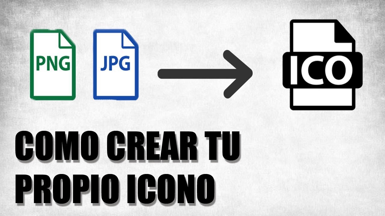 COMO CONVERTIR UNA IMAGEN EN FORMATO DE ICONO - FACIL - YouTube