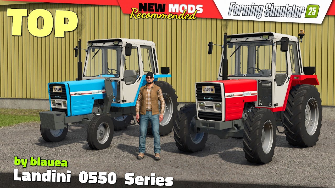 FS25 | Landini 0550 Series (by blauea) - Farming Simulator 25 Mods ...