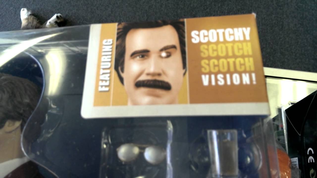 13" (actually 12" but he insists he's THAT big) Ron Burgundy Action ...