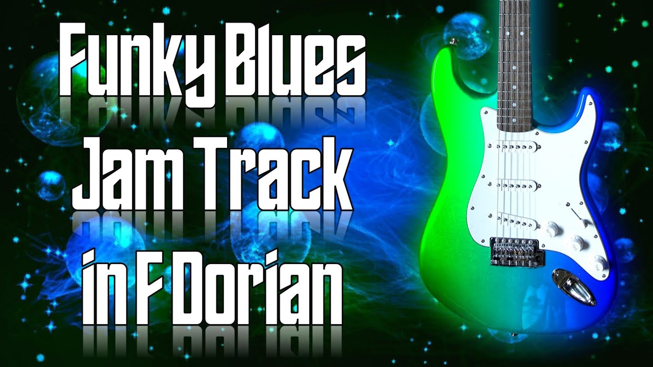 Funky Blues Jam Track in F Dorian 🎸 Guitar Backing Track - YouTube
