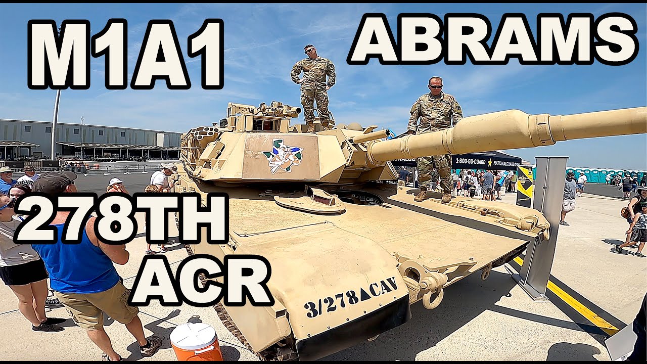 U.S. ARMY M1A1 ABRAMS TANK | 278th Armored Cavalry Regiment at Dover ...