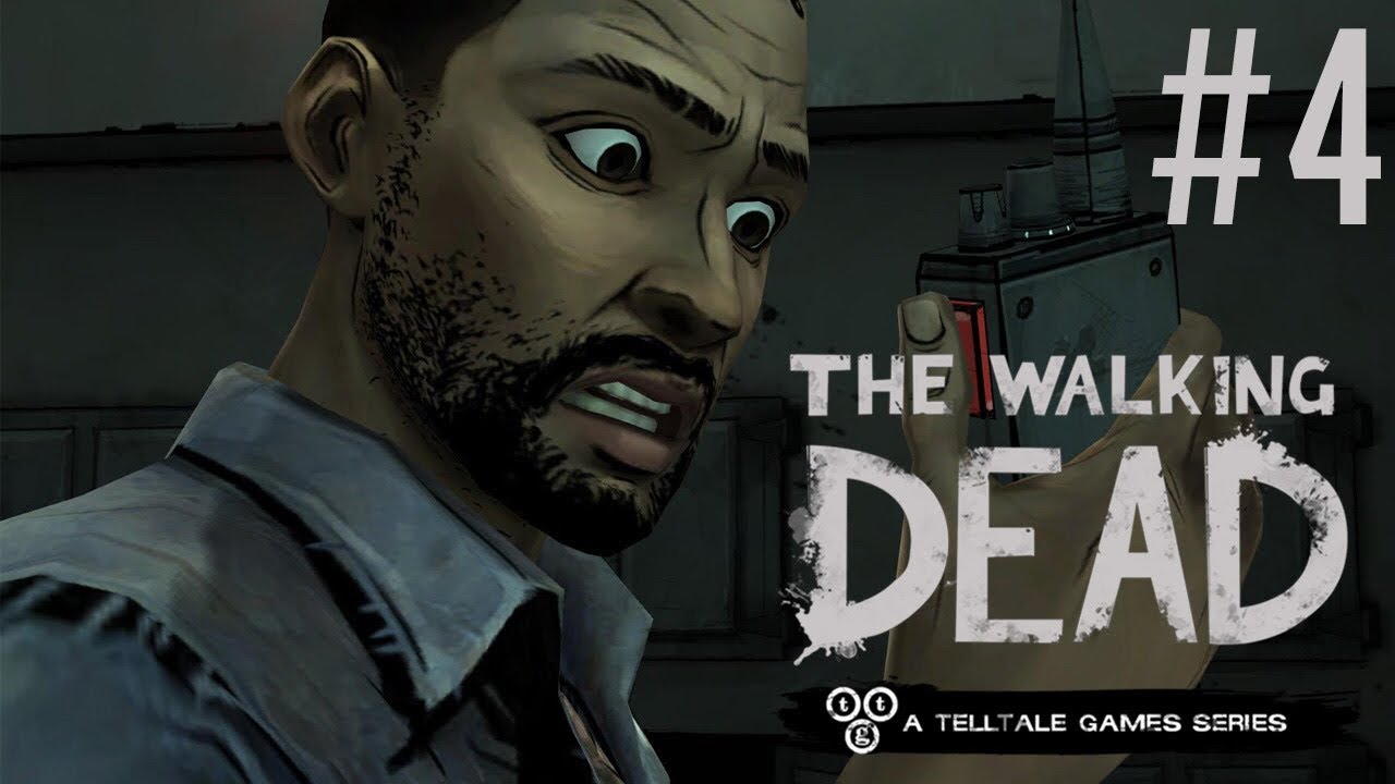 Lee got bit ( the walking dead telltales) - YouTube
