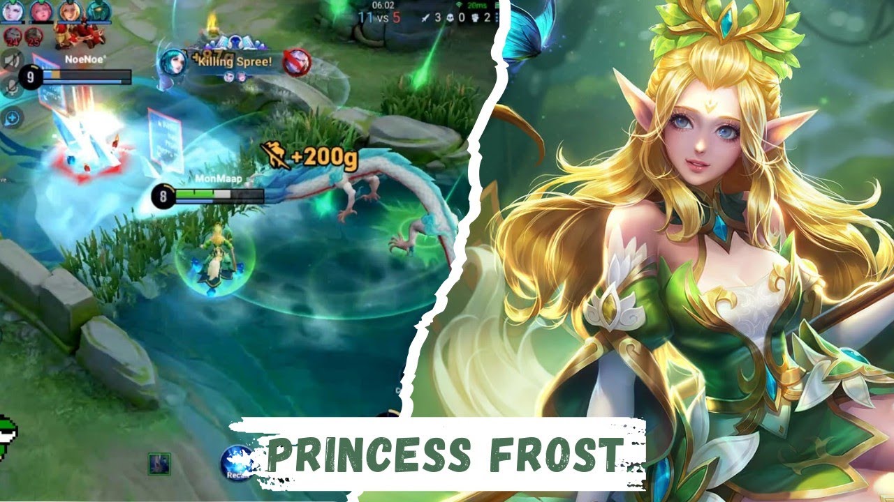 [GAMEPLAY] HONOR OF KINGS PRINCESS FROST - YouTube