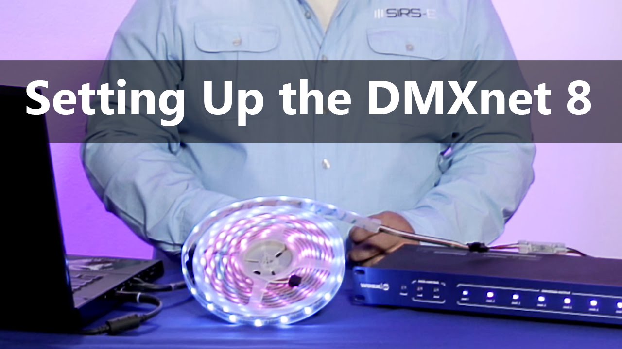 Setting up Madrix DMXnet 8 Work Pro Interface using ArtNet - YouTube