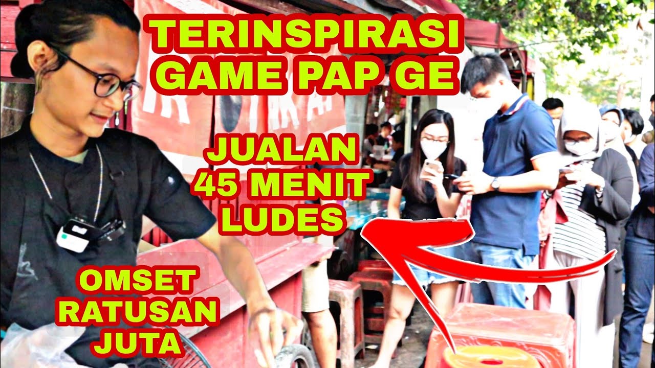 Omset Sehari 6 Juta Ide Usaha Kaki Lima Menjanjikan Sate Jepang