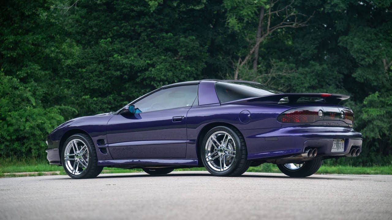 Bright Purple Metallic 1998 Pontiac Firebird Trans Am Coupe - Driving ...