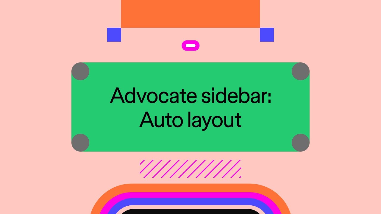 Figma Design for beginners: Advocate sidebar — Auto layout - YouTube