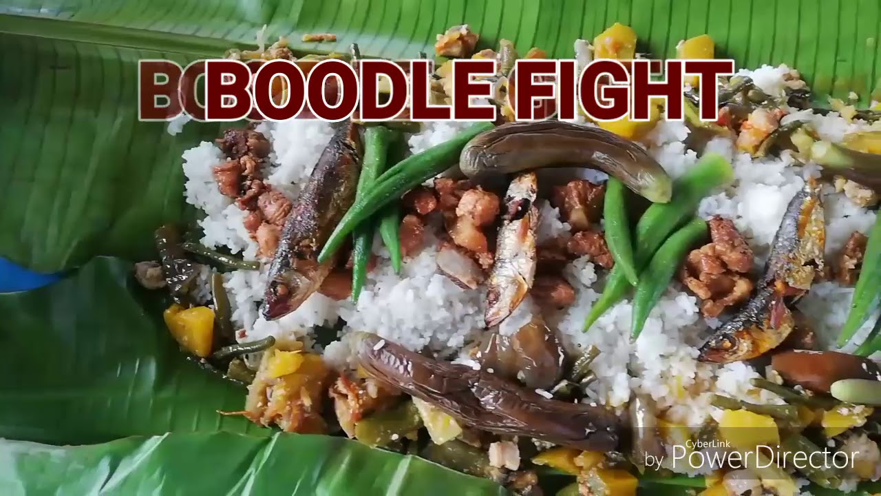 Boodle Fight Before and After - YouTube