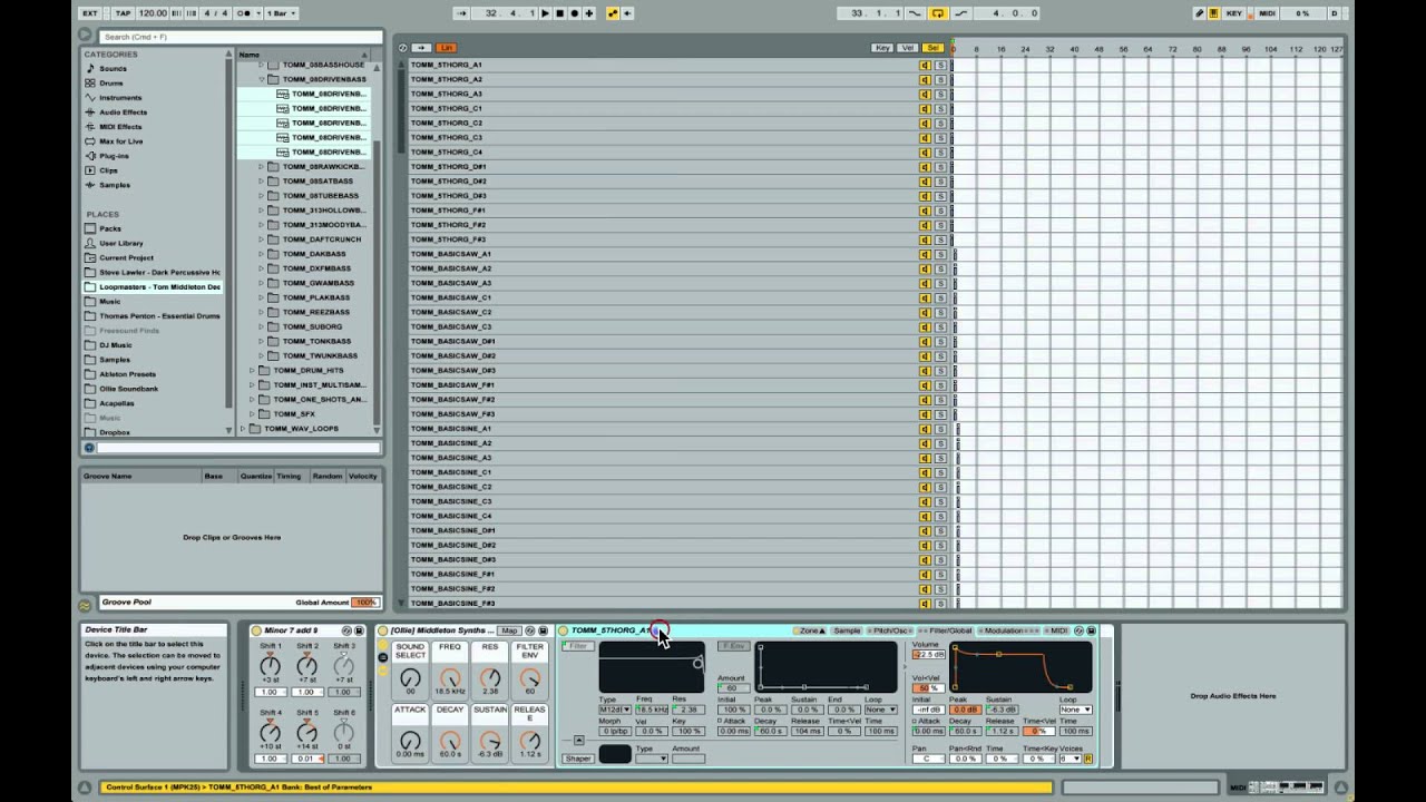 Clever Use of Multisamples: Sampler, Racks and Macros in Ableton Live ...