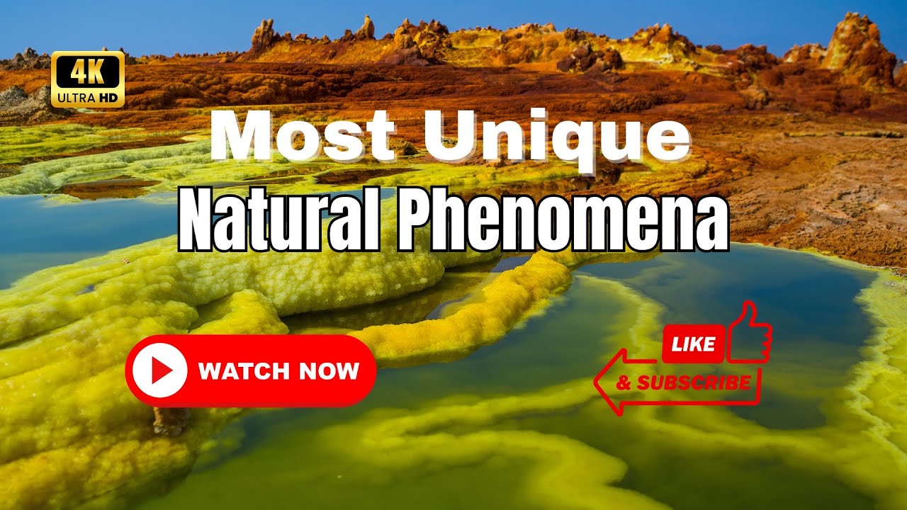 Top 10 Most Unique Natural Phenomena Around the Globe - YouTube