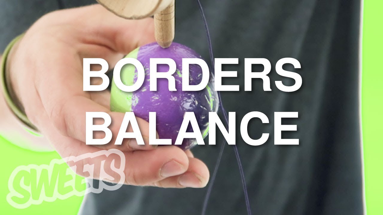 How to Borders Balance - Kendama Trick Tutorial - Sweets Kendamas - YouTube