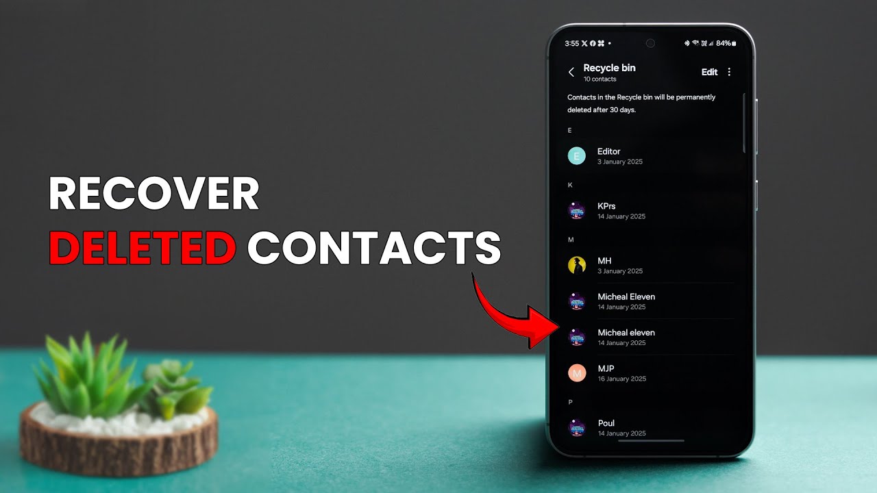 How to Recover Deleted Contacts on Android? - YouTube