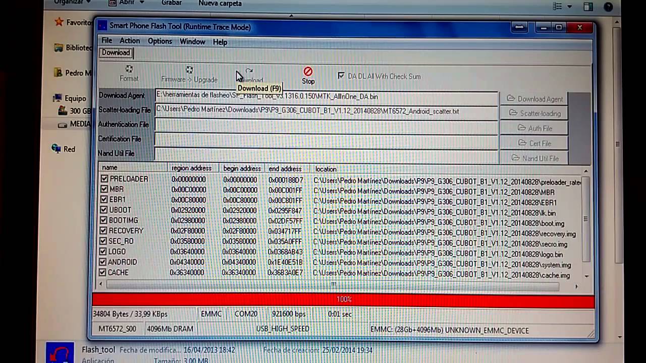 24.INSTALAR ROM CUBOT P9 POR FLASH TOOLS - YouTube