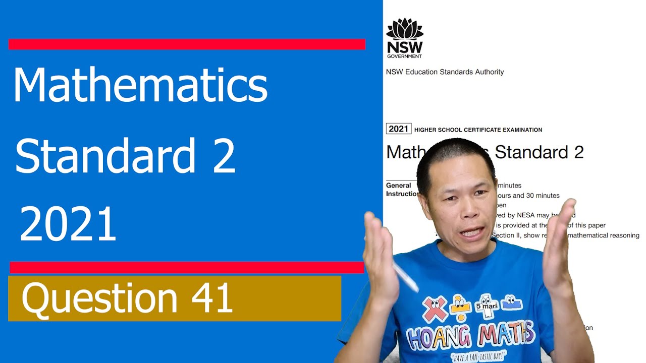 Application of Normal Distribution | 2021 Mathematics Standard 2 ...