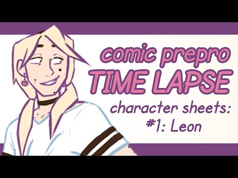 Ren Zoller — Character sheet and process timelapse for the...