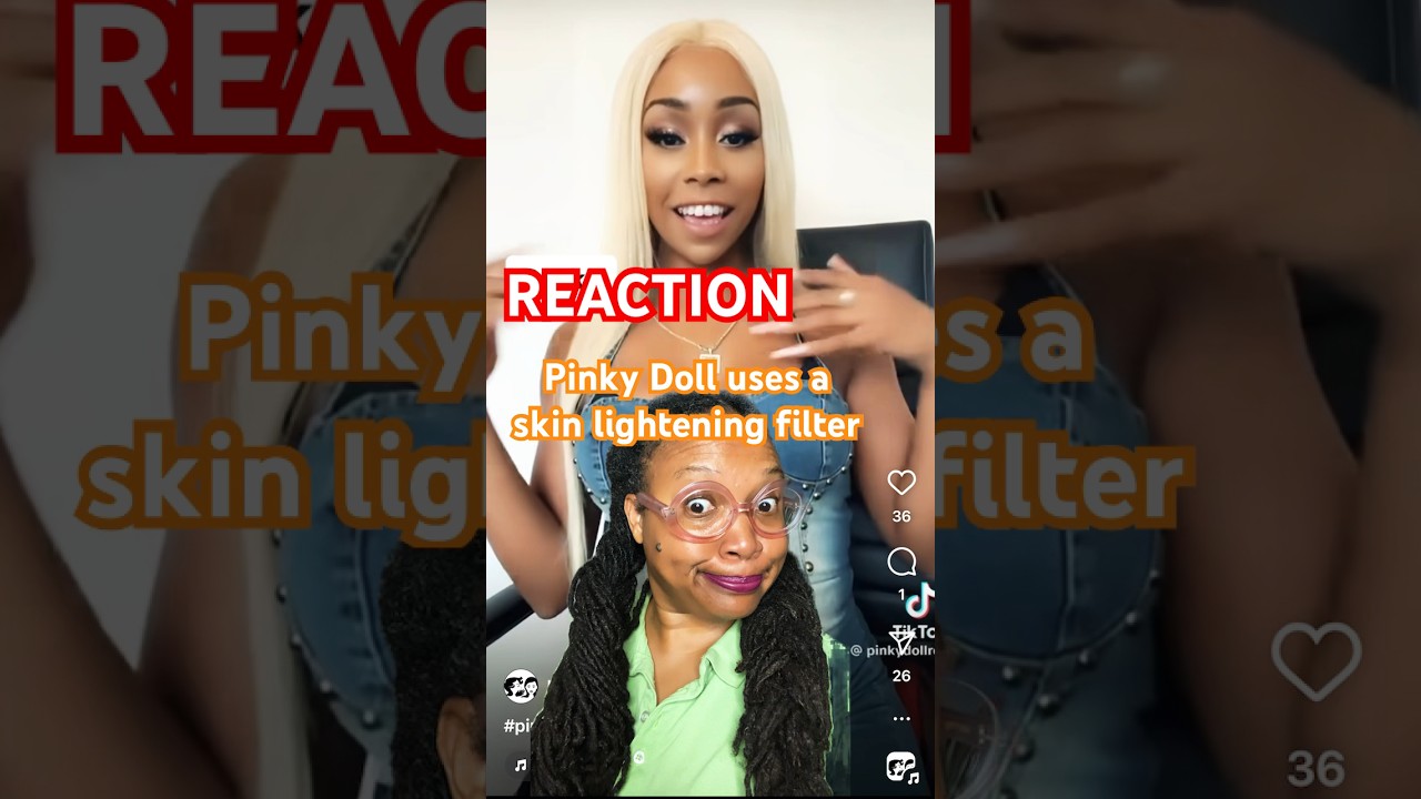 Pinky Doll NPC streamer is discovered to have darker complexion at the ...