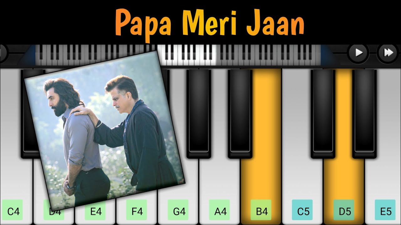 Papa Meri Jaan | Animal | Easy Piano Tutorial - YouTube