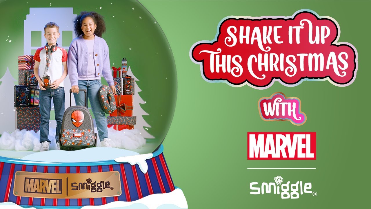 Shake it up this Christmas with Marvel x Smiggle - YouTube