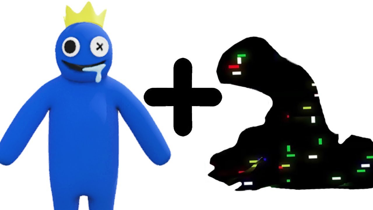 Blue + Corrupted = ??? Rainbow Friends Animation - YouTube