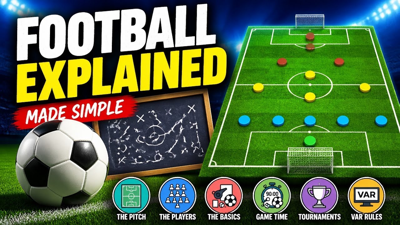 A Beginners Guide To Football Explained Like Your 8 - YouTube